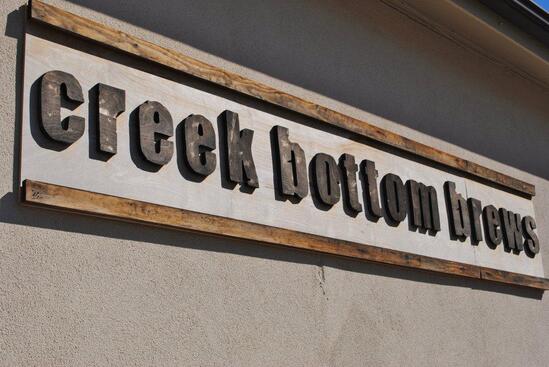 Menu at Creek Bottom Brewing Company Tasting Room & Pub, Galax
