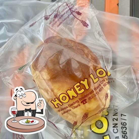Menu at Honey Loaf restaurant, North Jakarta
