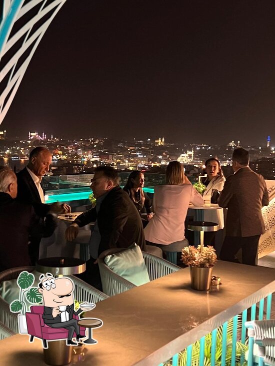 Menu at N'EVET İstanbul Rooftop Restaurant & Roof Bar, Istanbul