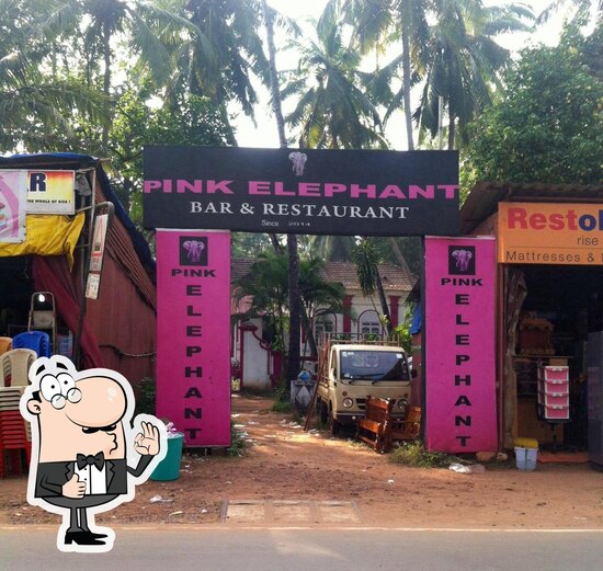 Menu at Pink Elephant, Calangute