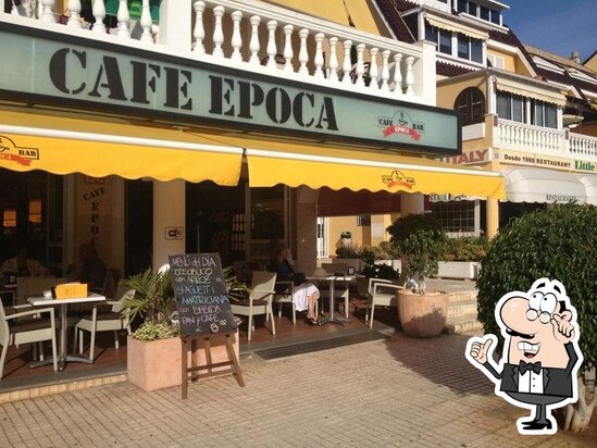 Cafe Epoca Bar Restaurante, Playa de la Américas - Restaurant menu ...
