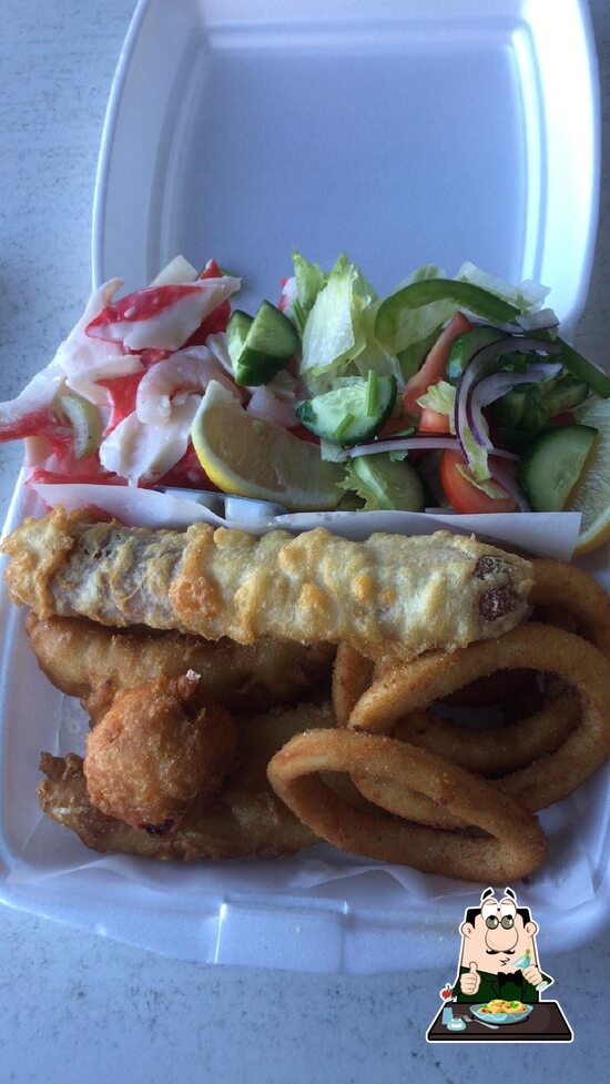 Menu at Moorebank Seafoods restaurant, Moorebank