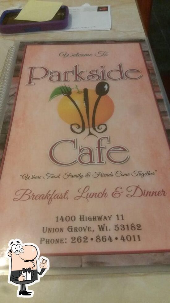 Menu at Parkside Cafe AKA Annetta's Cafe, Union Grove