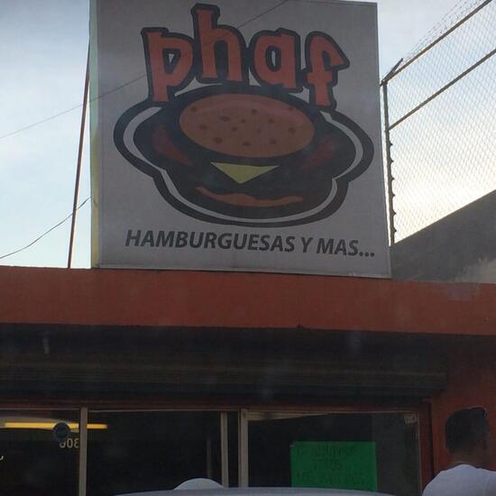 Carta del restaurante Phaf Al Asador, San Nicolás del los Garza