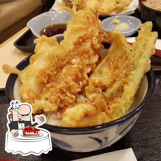 Menu at Tempura Tendon Tenya restaurant, Bangkok, 37/6 Rama I Rd