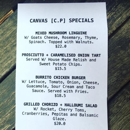 Menu at Royal Hotel pub & bar, Barham