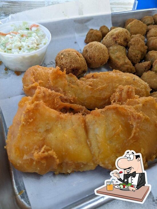 Menu at The Captain's Catch restaurant, Greensboro