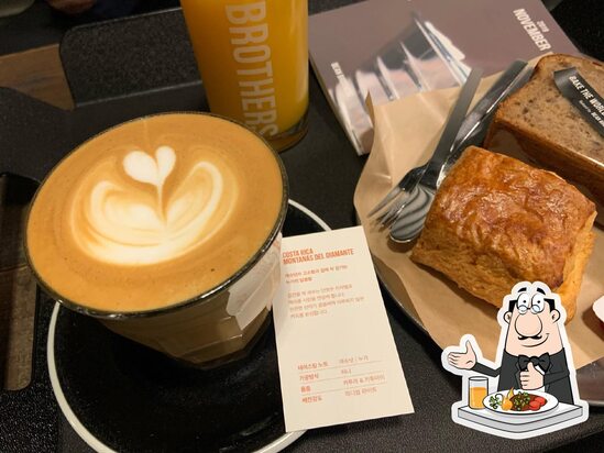 Menu at BEAN BROTHERS, Seoul, 마포구 토정로 35-1