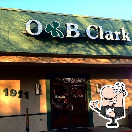 Menu at OB. Clark's pub & bar, St. Louis