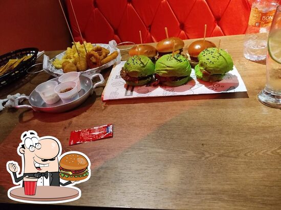 Menu at Broadway Burger restaurant, São Paulo