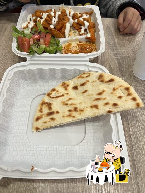 Menu at Falafel Fusion restaurant, Rancho Cordova