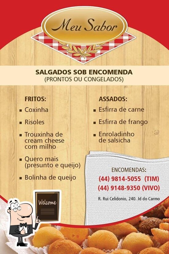 Menu em Meu Sabor, Maringá