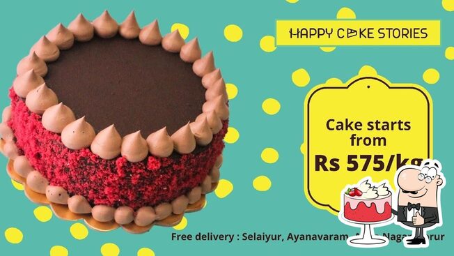 Menu at Happy Cake Stories, Chennai, Plot No:1 & 2 Ezhil Nagar