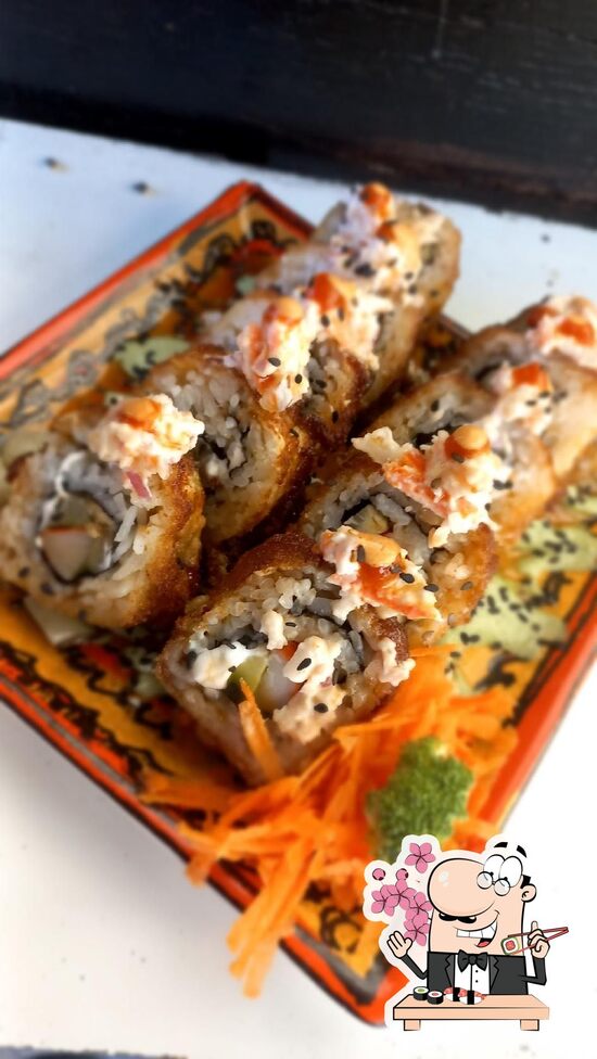 Menu at Sushi-gon restaurant, Tijuana