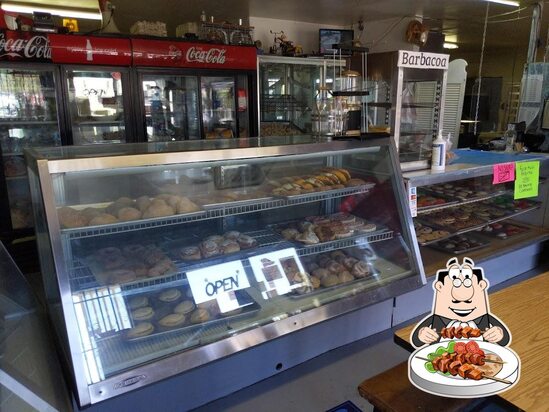 Menu at Mission Bakery, San Elizario