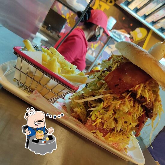Menu at SIMPSONS BURGER restaurant, Bogotá
