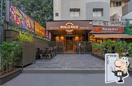 Menu at Rolls Rice Cafe, Kolhapur