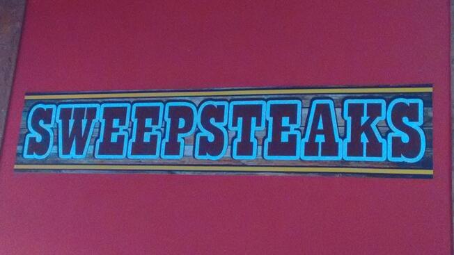 Menu at Sweepsteaks restaurant, Antipolo
