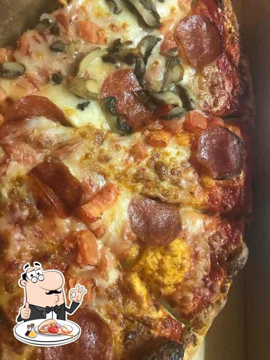 Menu at Rustic Mountain Pizza pizzeria, USA