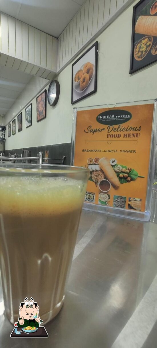 Menu at Vel’s Coffee, Bengaluru