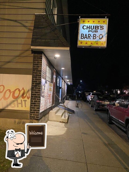 Menu at Chubs Pub, Donora