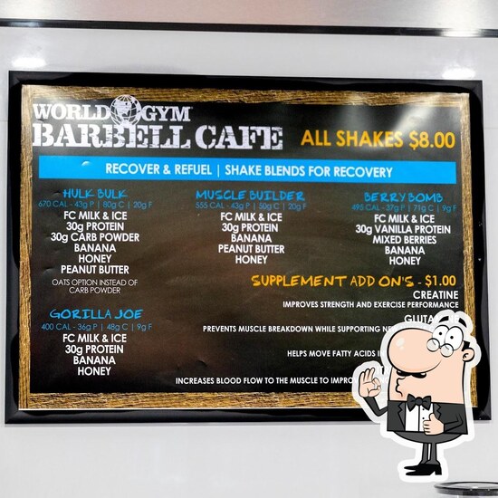 World Gym Rockhampton, Rockhampton - Restaurant menu, prices and reviews