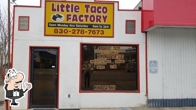 Menu at Little Taco Factory restaurant, Uvalde