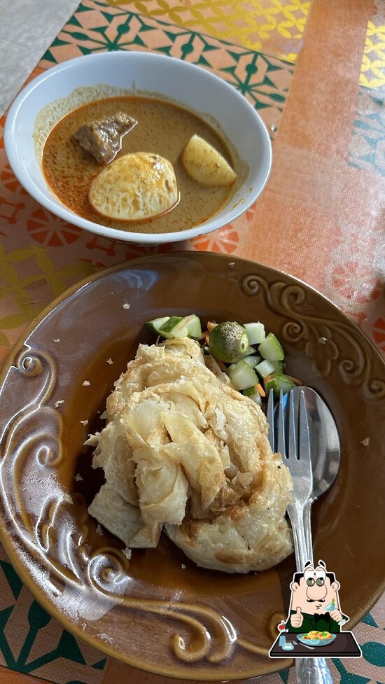 Menu at Roti Canai Pak Ali Asli India restaurant, Pontianak