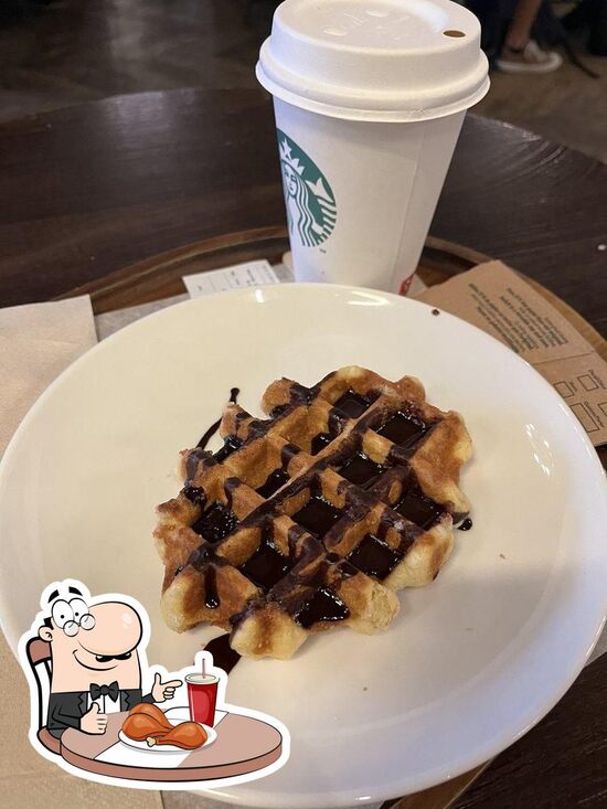 Menu at Starbucks cafe, Paris, 3 Bd des Capucines
