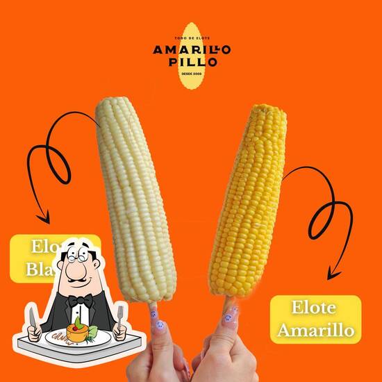 Menu at Amarillo Pillo San Onofre restaurant, Guadalajara