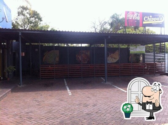 Menu at Chippos Ilanga restaurant, Nelspruit