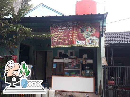 Menu at Resik kitchen/Tirta Resik Galon restaurant, Bandung