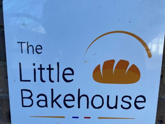 Menu at The Little Bakehouse, Lethbridge