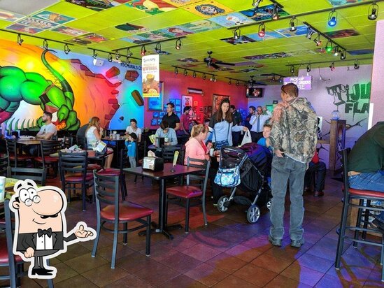 Menu at Tijuana Flats restaurant, Weston, Weston Rd