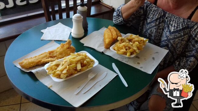 Menu at Geo's Fishbar, Clacton-on-Sea