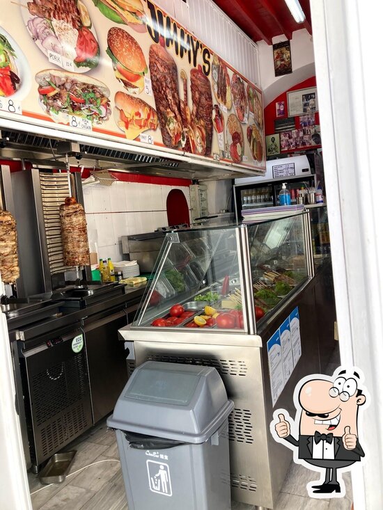 Menu at Jimmy's Gyros, Mikonos
