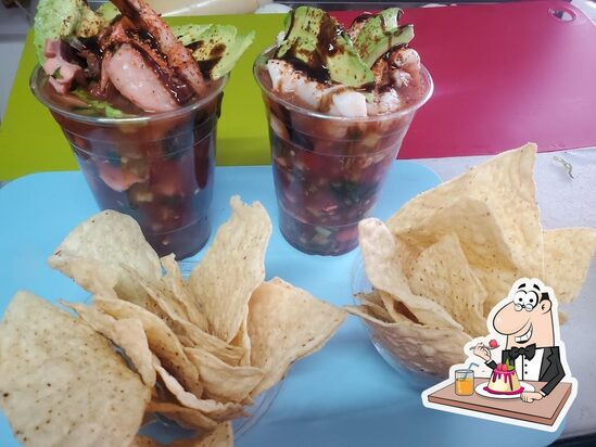 Menu at My little Mexico restaurant, USA