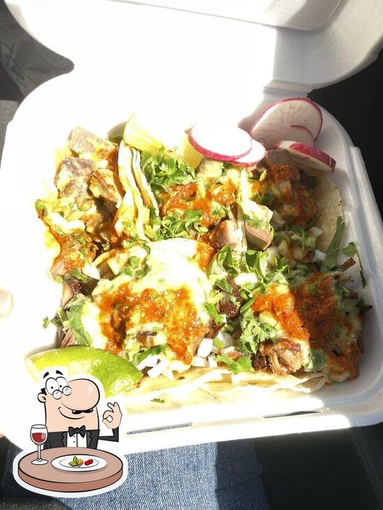 Menu at Luna’s Tacos, Stockton