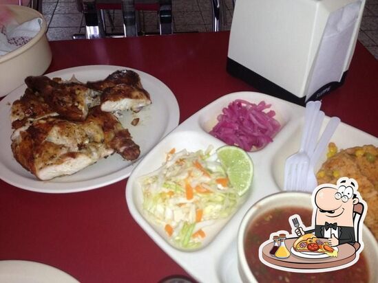 Menu at Pollo Brujo restaurant, Ciudad del Carmen, Calle 35 21