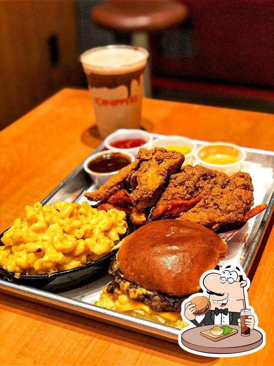 Menu of Schnippers restaurant, West New York, 570 Lexington Ave ...
