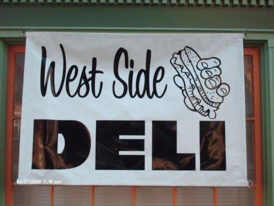 Menu at West Side Deli restaurant, Winchester
