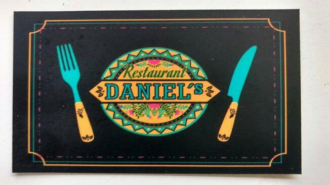 Menu at Daniel's BBQ, Tocumbo