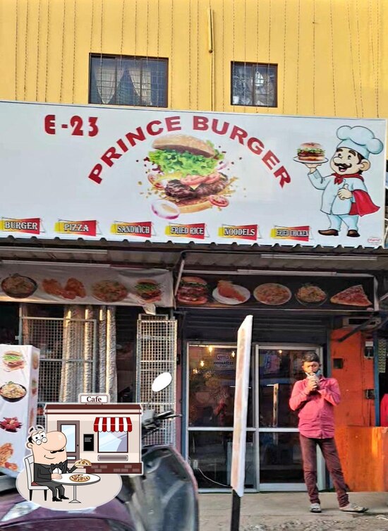 Menu at E-23 PRINCE BURGER, Chennai