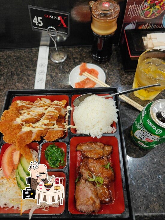 Menu at Go Sushi X restaurant, Darwin City
