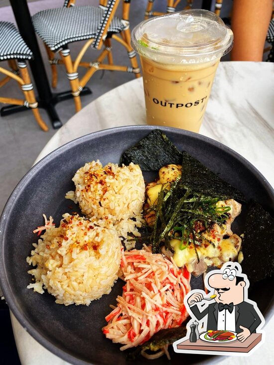 Menu at Outpost Market cafe, Taguig