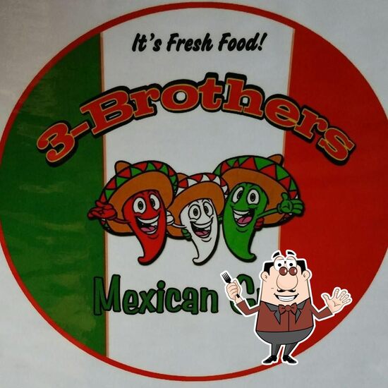 Menu at 3 Brothers Mexican Grill restaurant, Maud, 399 Houston Dr