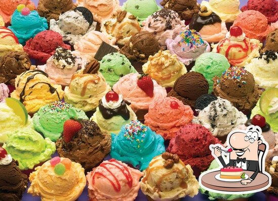 Menu at Brain Freeze Ice Cream Shop, Rossford