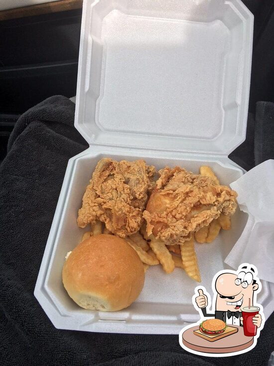 Menu at Jim's Krispy Fried Chicken restaurant, Bellmead