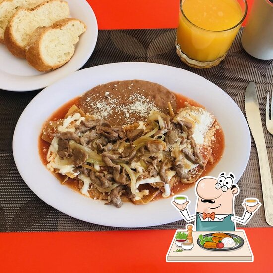 Carta del restaurante El sabor me encanta, Santiago del Querétaro