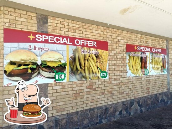 Menu at Plus Express Primrose restaurant, Germiston, 122 Barbara Rd